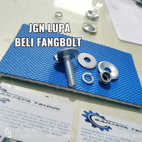Jual Belt Elevator SANWEI PVC BIRU | Conveyor cintung padi (T) 6-7mm ...