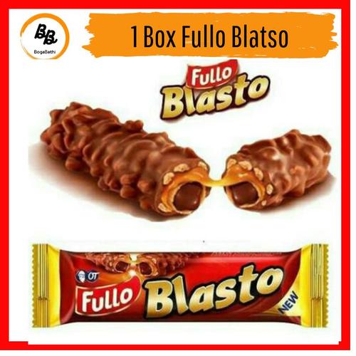 Jual 1 Box Wafer Biskuit Fullo Blasto Full Coklat 16 pcs x 15gr - Kab ...