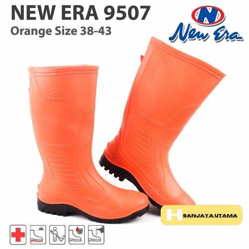 Jual Sepatu APD Boots Sepatu Proyek Karet Pria / Wanita New Era 9507 ...