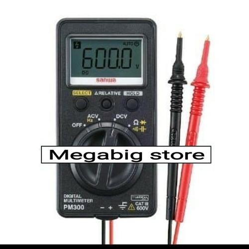 Jual Pocket Type Digital Multimeter Multitester Multi Meter Sanwa PM300 ...