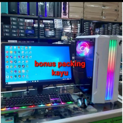 Jual Pc gaming editing core i7 Ram 16gb vga 2gb ssd 240 gb monitor 24 ...