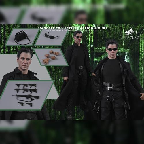 Jual FISH BONE FBZ002 1/6 Hacker - The Matrix Neo Figure - Kota ...