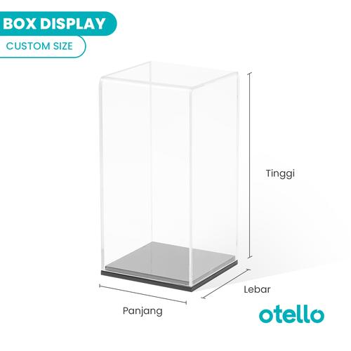 Jual Custom Ukuran | Box Display Akrilik Custom Display Tempat Mainan ...