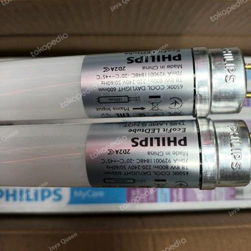 Jual philips led tube ecofit 8 wat/led tube 8 watt philips putih ...