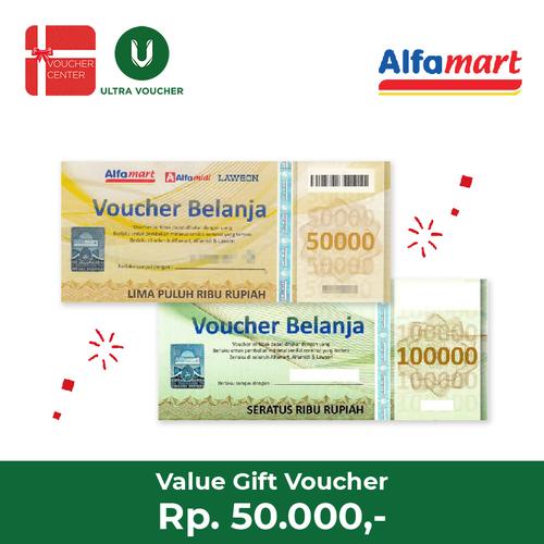 Promo Voucher Alfamart Rp. 50.000 - Jakarta Selatan - Ultra Voucher ...