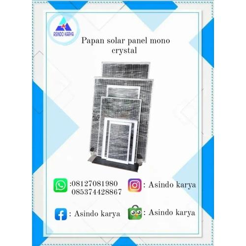 Jual PAPAN SOLAR PANEL MONO CRYSTAL 50WATT,100 WATT,200 WATT - 100 ...