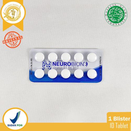Jual NEUROBION (1 BLISTER) / VITAMIN SARAF / NYERI OTOT / PEGAL - Biasa ...