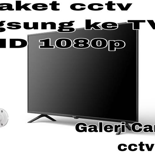 Jual Paket cctv langsung ke TV HD 1080p cocok untuk TV Lcd dan LED ...