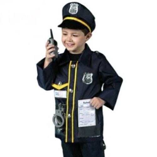 Jual kostum polisi anak | baju profesi polisi | policeman costume ...