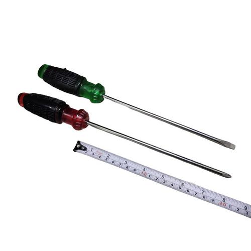 Jual OBENG GG KARET GRIP PLUS MINUS/SCREWDRIVER/OBENG GAGANG KARET ...