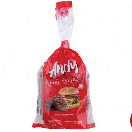 Jual Beef Patties Andy Daging Sapi isi 10 500gr - Jakarta Timur - NUY ...