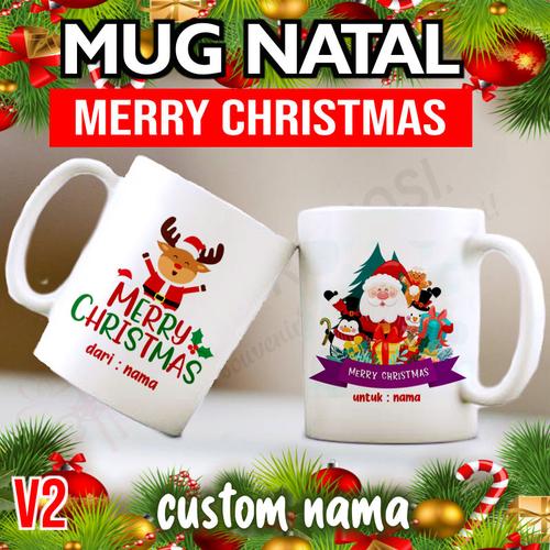 Promo Mug Souvenir Murah Natal Dan Tahun Baru - model mug standar ...