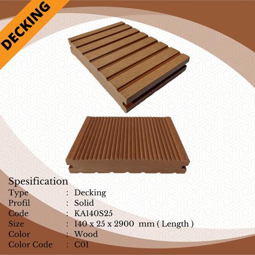 Jual WPC Decking KA140S25 Harga Perbatang - Jakarta Pusat - Juragan ...
