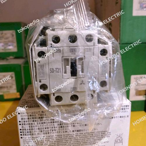 Jual CONTACTOR MITSUBISHI SD-T21 COIL DC24V 24V DC / 48VDC 2NO+2NC ORIGINAL - 48V DC - Jakarta ...