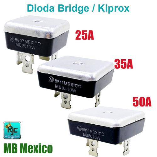 Jual Diode Bridge Rectifier Dioda Kiprok Penyearah AC to DC 25A 35A 50A ...