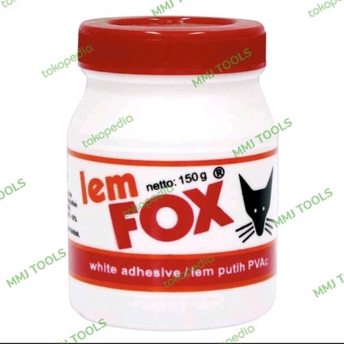 Jual Lem FOX Putih Botol 150 gram - FOX Lem PVAC Putih Botol - Jakarta ...