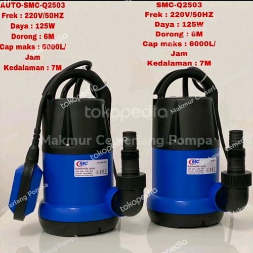 Jual MC PUMP SMC Q2503 POMPA CELUP MCPUMP 125 WATT MANUAL 6M3/JAM ...
