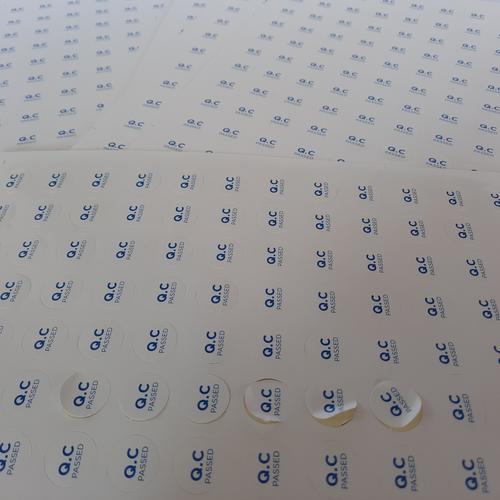 Jual sticker Quality control, QC Passed, label reject, defect minor 1.2 ...