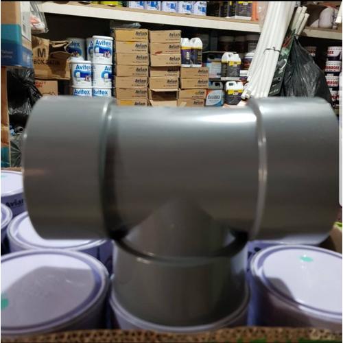 Jual Tee 2 1/2" inch/ 3" /4" Sambungan Pipa T Paralon Pralon PVC POWER D - 2 1/2" - Jakarta ...