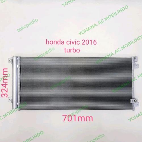 Jual kondensor / condensor ac mobil honda civic turbo 2016 up - Kota ...