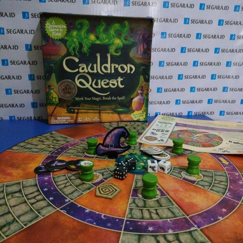 Jual Board Game - Cauldron Quest Boardgame by Peaceable Kingdom - Kota ...