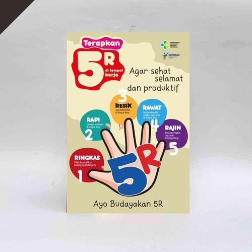 Jual Poster Budayakan 5 R Poster Terapkan 5R, Poster Kesehatan, Poster ...
