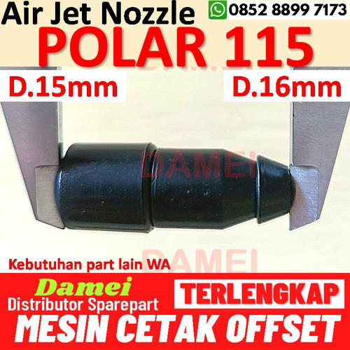 Jual Air Jet Nozzle Polar 115 Spare Part Mesin Potong Kertas Offset ...