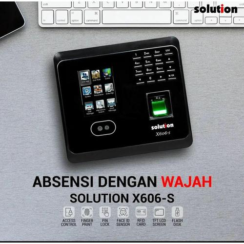 Promo Solution X606-S, Absensi support akses door pakai wajah, finger ...