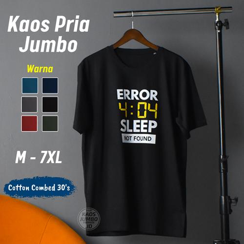 Jual Kaos Jumbo Pria Big Size XXL XXXL XXXXL 2XL 3XL 4XL 5XL 6XL 7XL - Hitam, M - Jakarta Pusat ...