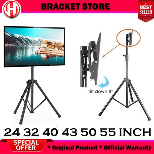 Jual Bracket TV Standing 55 50 40 43 32 24 Inch Tripos Standi TV ...