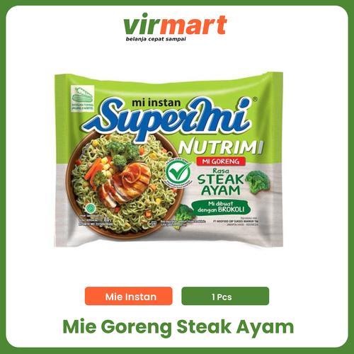 Jual Supermie goreng rasa steak ayam 80gr - Kota Bekasi - virmart ...