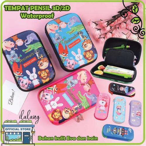 Jual Tempat pensil anak laki perempuan 3D Kotak pensil anak sekolah eva ...
