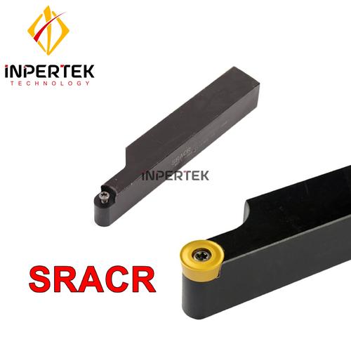 Promo SRACR 1212 08 Holder Bubut Insert RCKT Pahat Gagang Kanan Luar ...