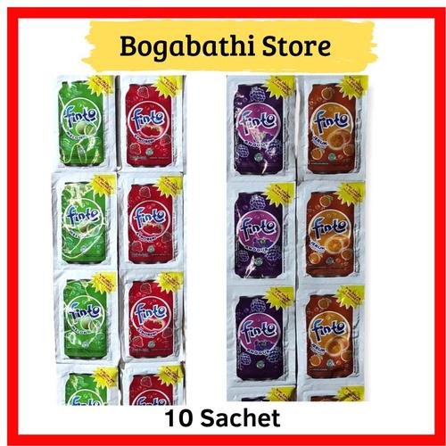Jual COD 1 Renteng/ renceng Minuman Serbuk Finto Aneka Rasa 10 sachet ...