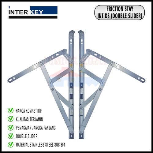 Jual Friction Stay Interkey Double Slider Casement INTERKEY DS - 20" - Kota Tangerang - PONDOK ...