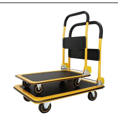 Jual gerobak besi hand truck trolley barang trolley lipat Yellow ...