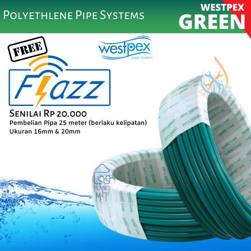 Jual WESTPEX GREEN PIPA AIR DINGIN 16MM, 20MM, 25MM & 32MM (METERAN ...