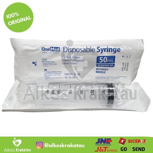 Jual Syringe 50cc Onemed / Spuit 50 ml cc One med - Kota Medan ...