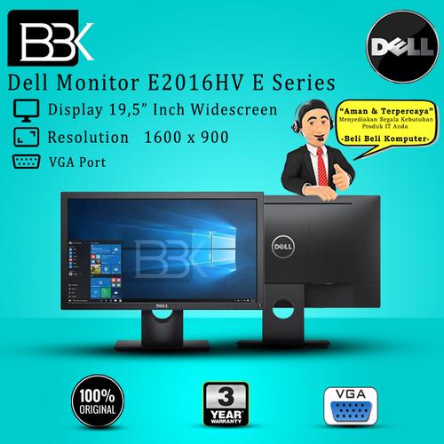 Jual Monitor DELL E2016HV ( E Series ) 20 inch 3 Year - Jakarta Pusat ...