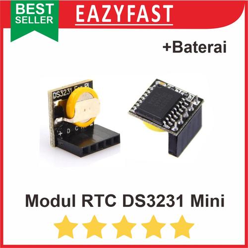 Jual Module Ds3231 Mini I2c Rtc Baterai Modul Jam Arduino Raspberry Pi Kab Bandung