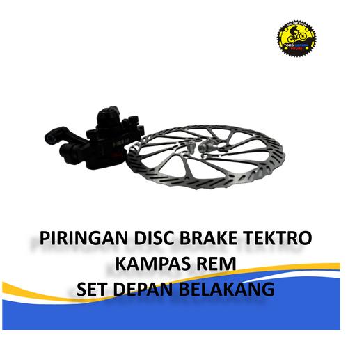Jual ADAMEVE PIRINGAN SEPEDA DISC BRAKE TEKTRO KAMPAS REM SET ...