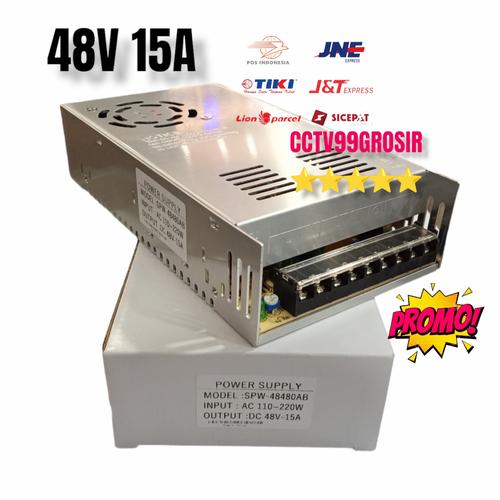 Jual Switching Power Supply PSU 48V 15A High Quality, 48V 15A - Jakarta ...