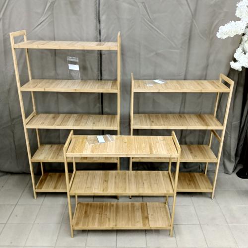 Jual Rak Bambu Susun Multifungsi Tempat Penyimpanan Sepatu Sandal ...