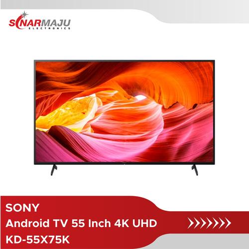 Jual LED TV 55 Inch SONY 4K UHD Google TV KD-55X75K KD55X75K - Kota Bandung - Sinarmaju ...
