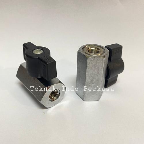 Jual Mini Ball Valve Italy 1/2" Inchi Female Female - Jakarta Barat ...