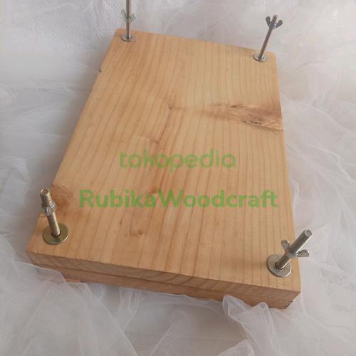 Jual Wooden Flower Press 20x30 / Flower Press Kayu / ALAT PRES BUNGA ...