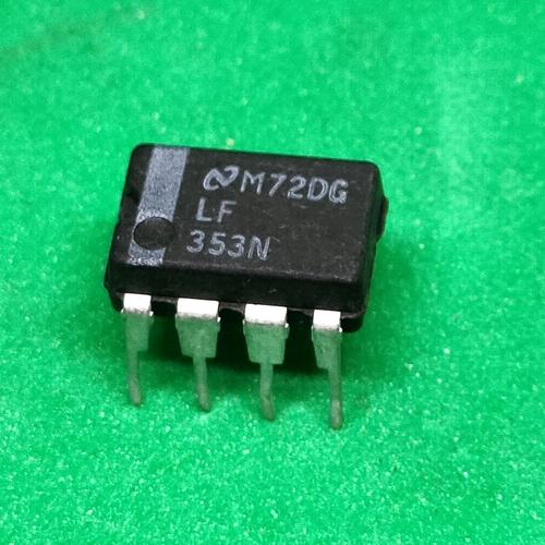 Jual LF353 LF 353 N DIP DUAL OP AMP PERSAMAAN 4558 4580 TL072 TL082 ...