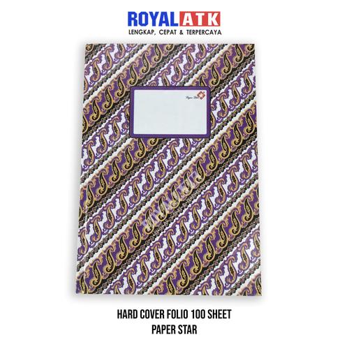 Jual Buku Hard Cover Ukuran Folio 100 Lembar Paperstar /Pcs - Kota ...