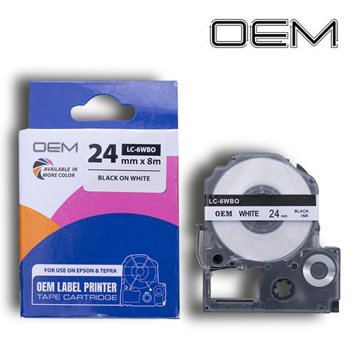 Jual OEM TAPE 24mm X 8m untuk EPSON PRINTER LABEL - Kab. Tangerang ...