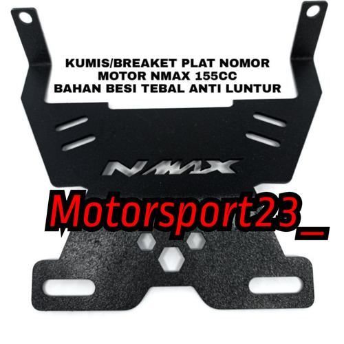 Jual Breket plat nomor Kumis plat nomor Nmax new dan Nmax Old Dudukan ...